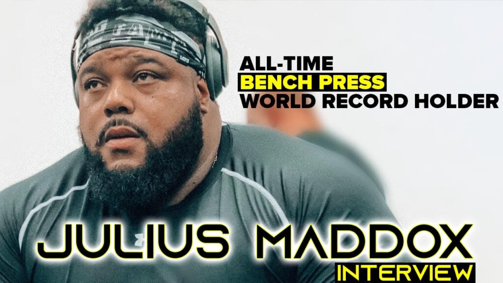 Julius Maddox，800lbsベンチプレス挑戦日程決定