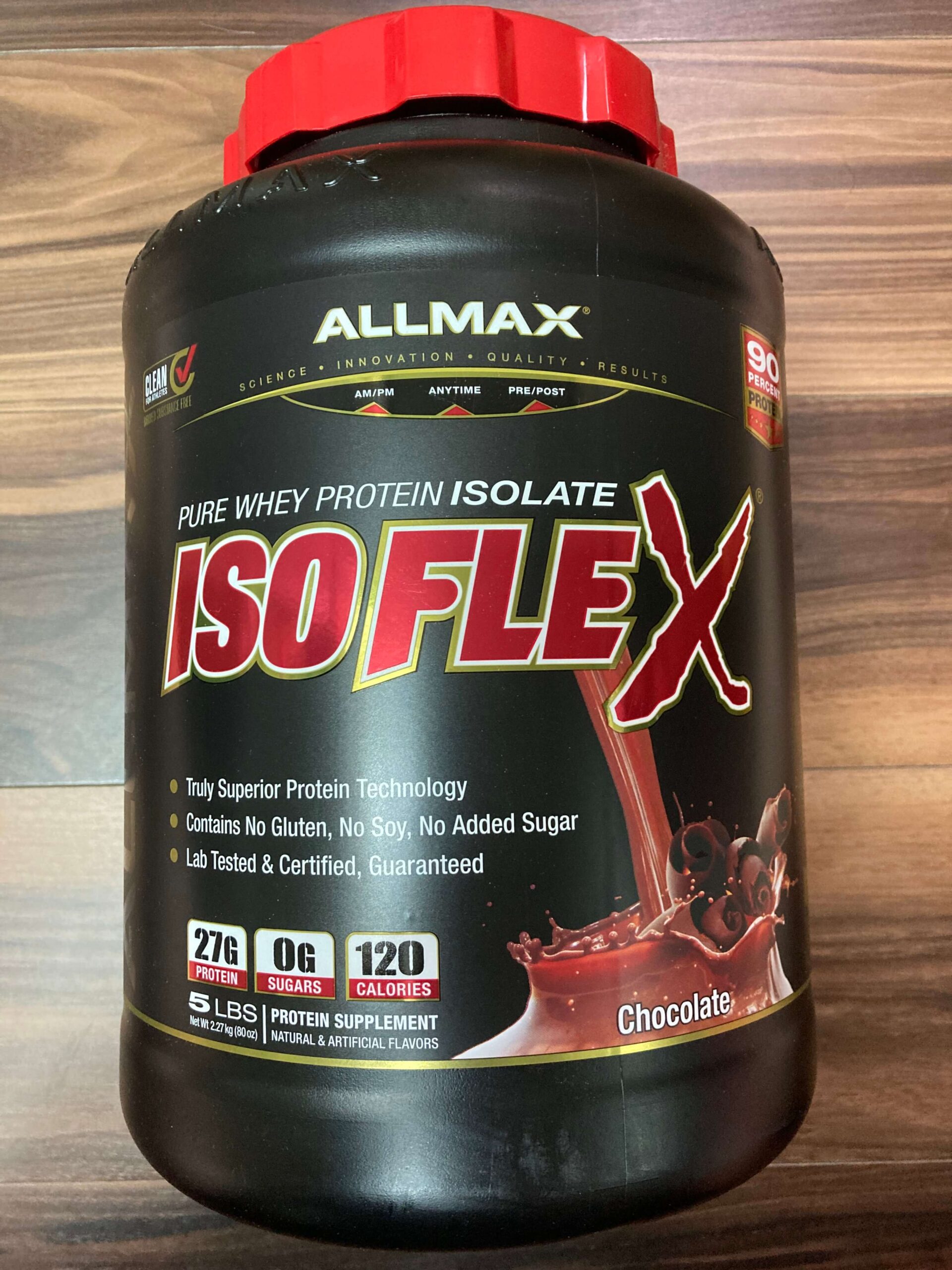 極めて人工的な後味．ALLMAX ISOFLEXレビュー